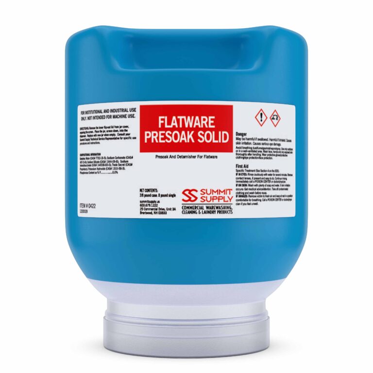 Flatware Presoak – Summit Supply
