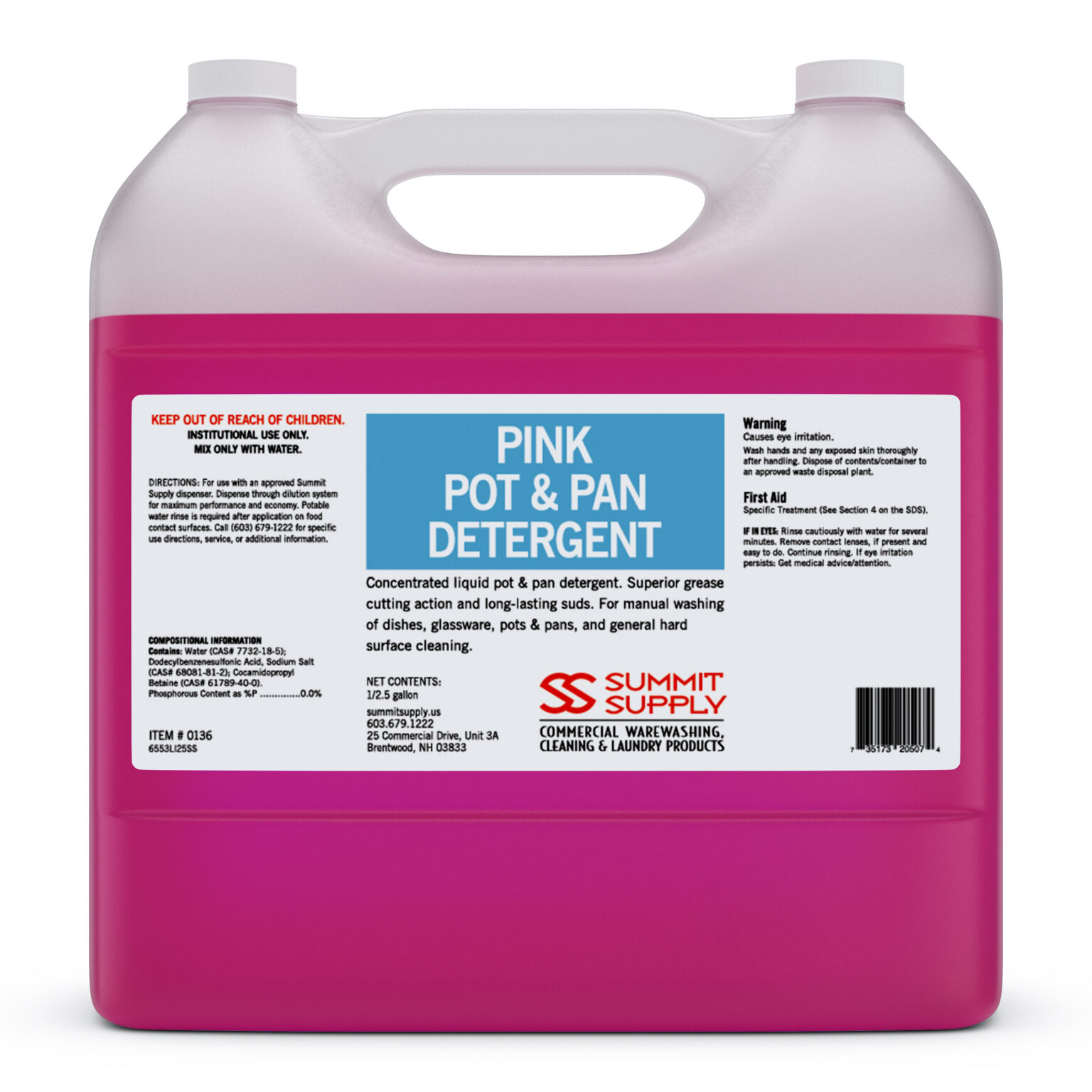 PINK POT & PAN – Summit Supply