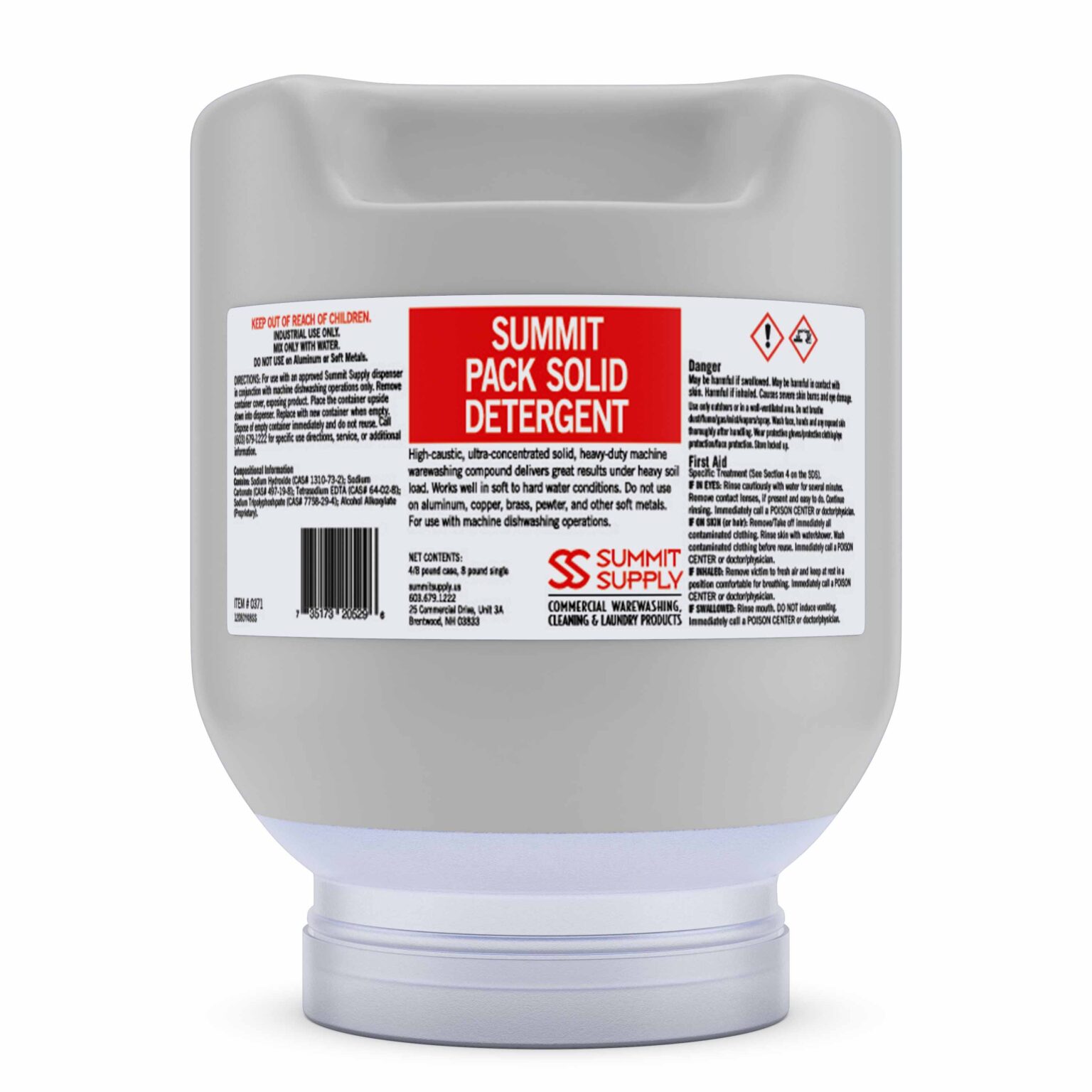 SOLID DETERGENT – Summit Supply