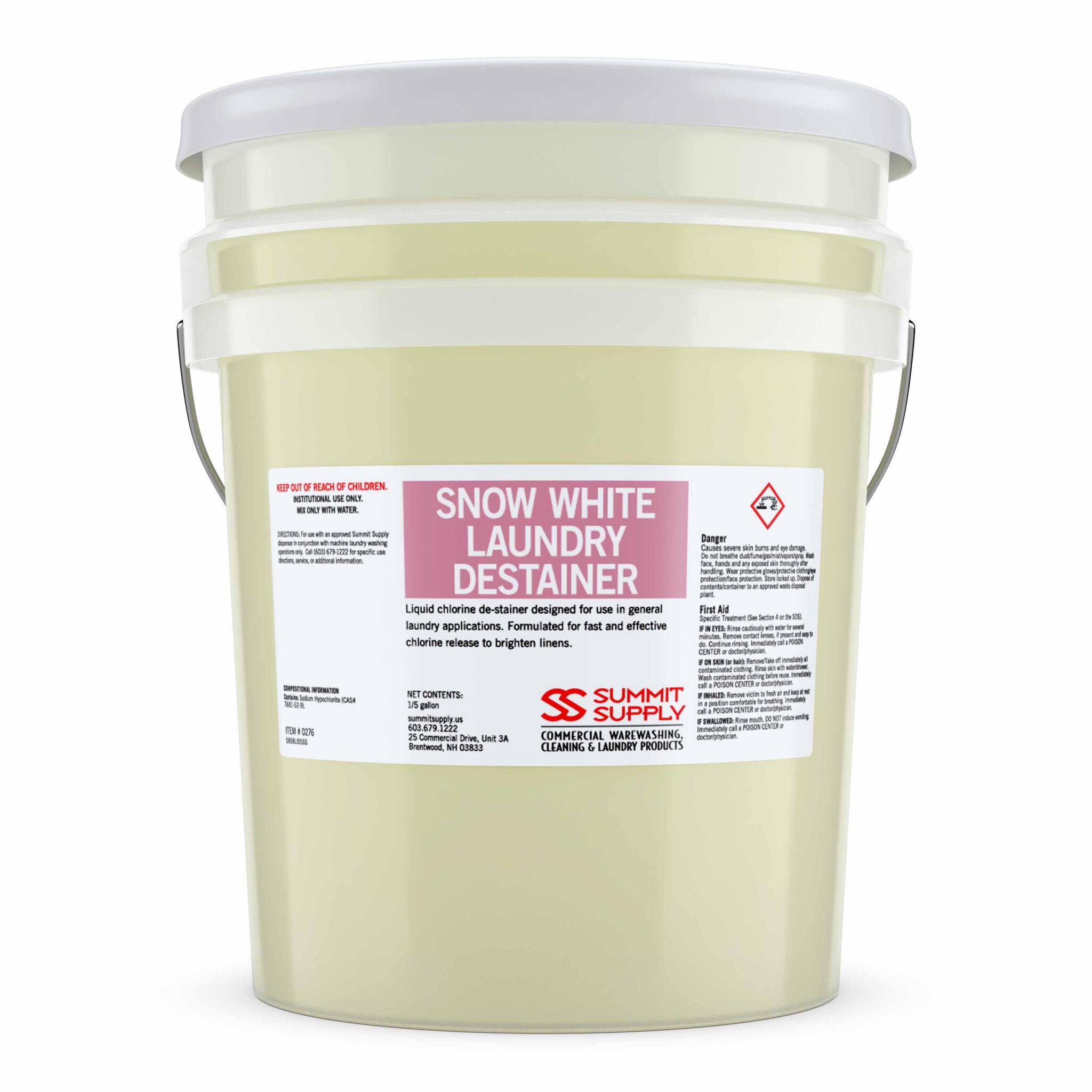 LAUNDRY BLEACH – Summit Supply