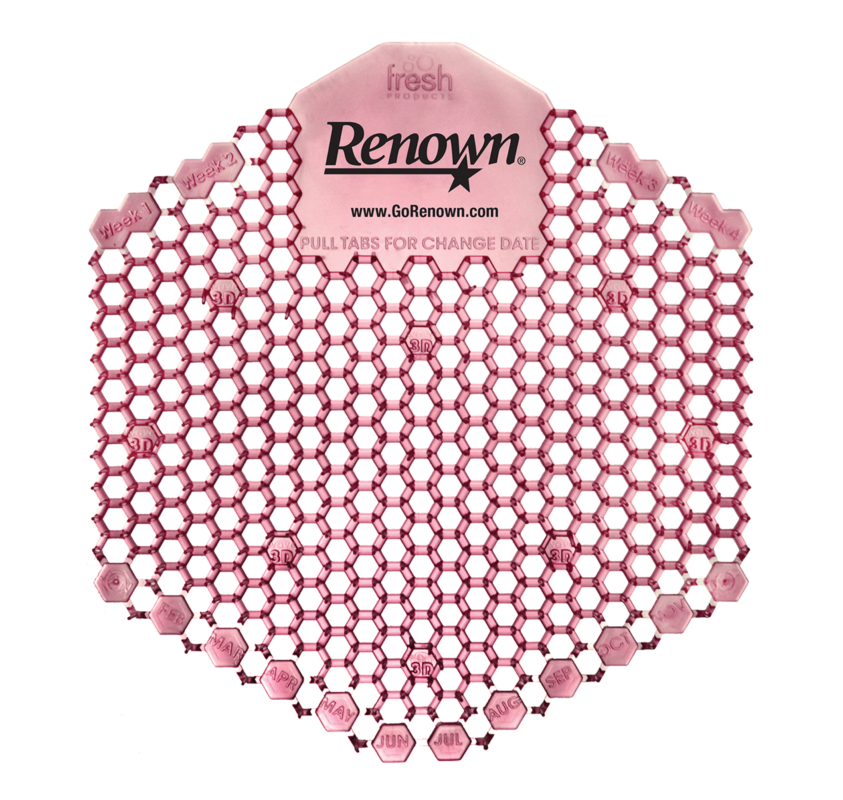 WAVE 3D URINAL SCREEN – APPLE – Summit Supply